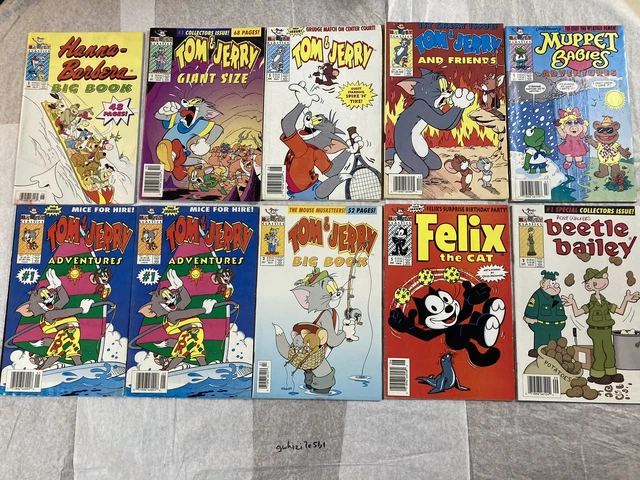 HARVEY CLASSICS VINTAGE, Tom&Jerry, Muppet Babies, Hanna-Barbera, Lot ...