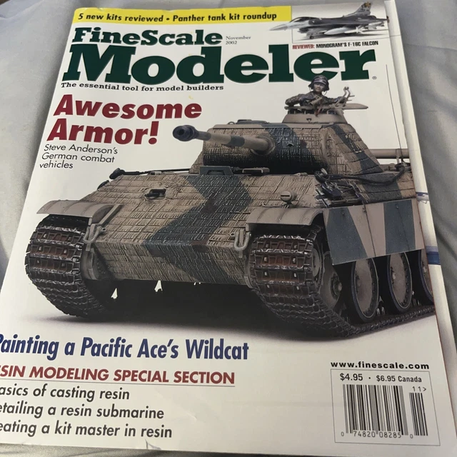 FINE SCALE MODELER magazine November 2002 , Resin Modeling Special ...