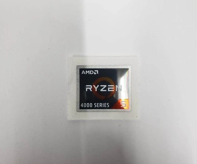 GENUINE AMD RYZEN 5 4000 Series PC Case Sticker Badge - NEW £3.50 ...