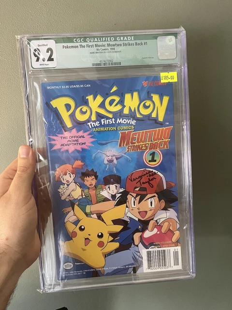 POKÉMON THE FIRST Movie Comic Mewtwo Strikes Back Veronica Taylor ...