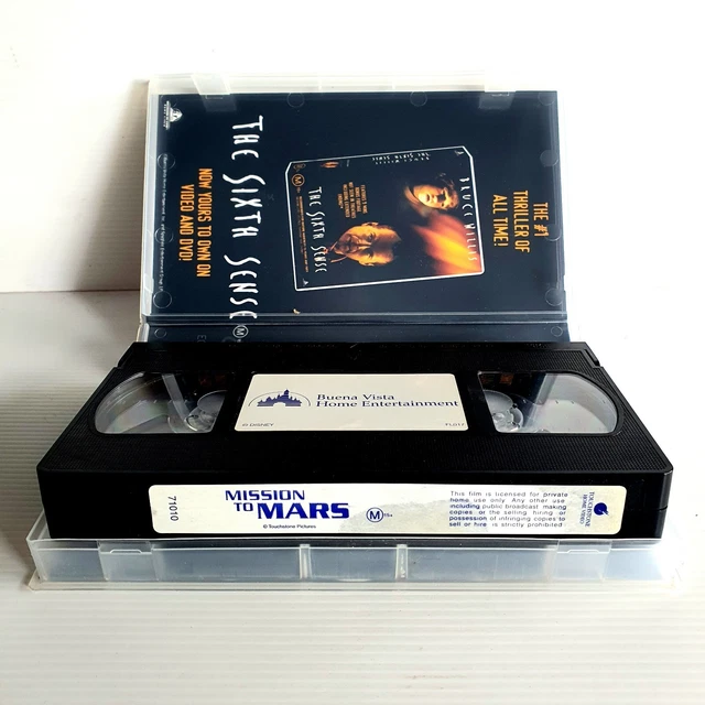 MISSION TO MARS VHS Video Cassette Tape, Sci-Fi, Gary Sinise Tim ...