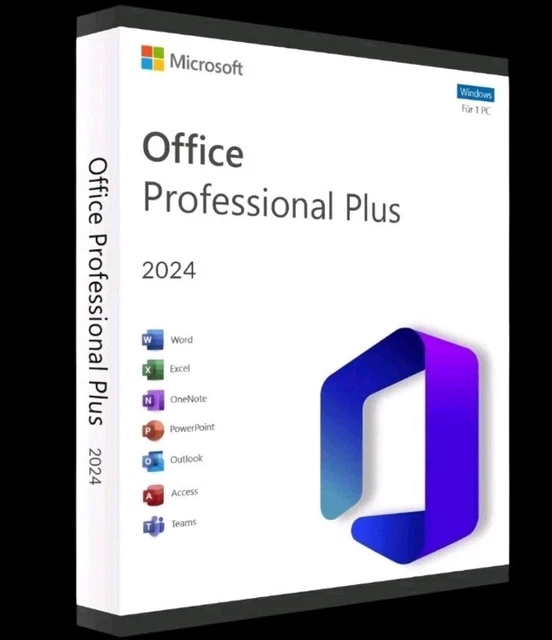 MS OFFICE 2024 Professional Plus Vollversion Key Sofort Email Versand ...