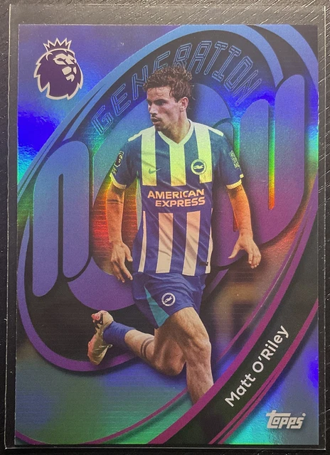 TOPPS PREMIER LEAGUE 2026 Generation Now Matt O'Riley #88 Brighton EUR ...