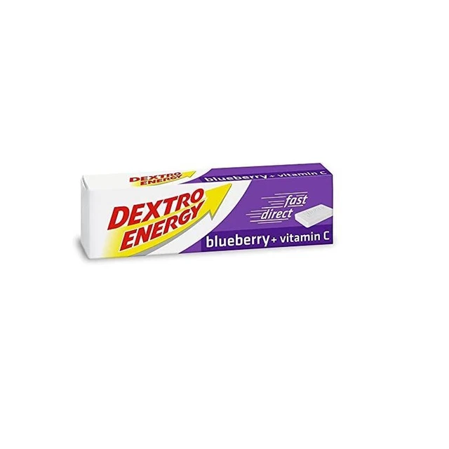 DEXTRO ENERGY DEXTROSE Glucose Blueberry 47g £2.15 - PicClick UK