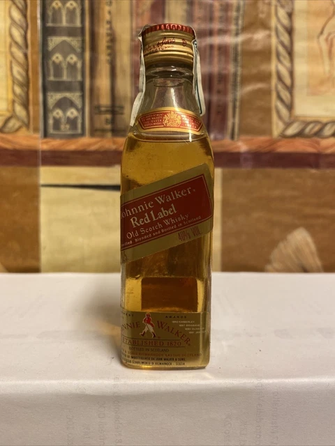 MIGNON WHISKY JOHNNIE Walker Red Label 5cl 40% (s5) EUR 5,00 - PicClick IT