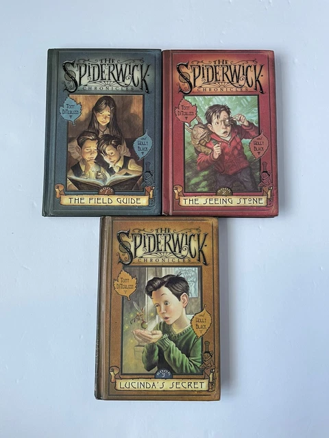 LOT 3-THE SPIDERWICK Chronicles Books # 1-2-3 by T.Diterlizzi & H.Black ...