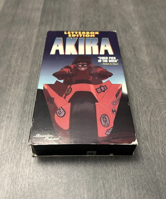 AKIRA (1988) VHS Letterbox Edition Streamline Pictures 1994 English ...
