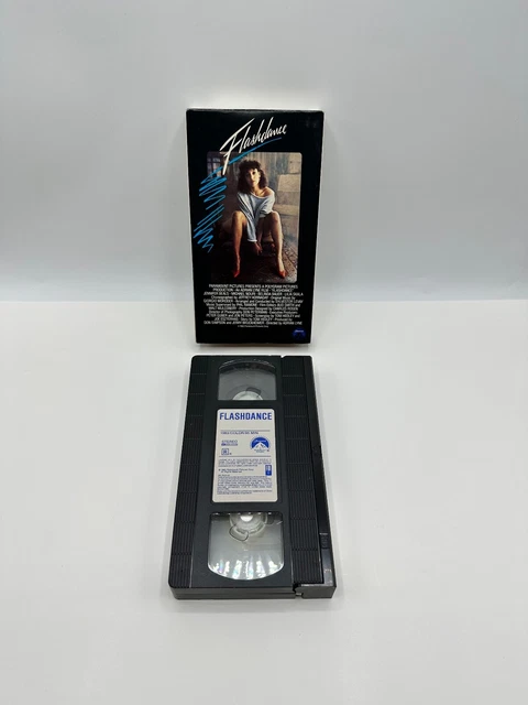 FLASHDANCE FLASH DANCE VHS Video Tape 1989 Paramount £4.48 - PicClick UK