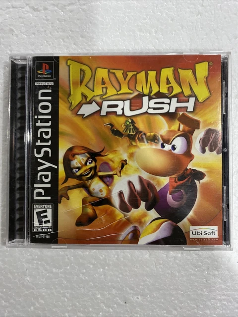 SONY PLAYSTATION PS1 Rayman Rush Video Game Ubi Soft 2002, Complete, VG ...