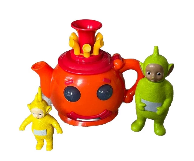 TELETUBBIES MUSICAL TEA Pot with Light Effects and 2x Figures £7.55 ...