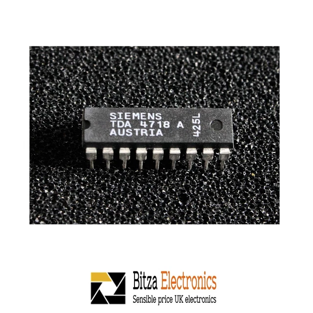 SIEMENS TDA4718A TDA4718 Control IC for Single-Ended and Push-Pull SMPS ...