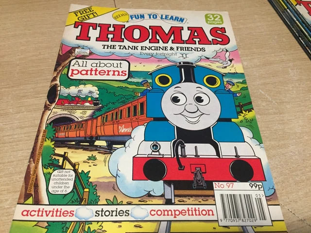 THOMAS THE TANK engine & friends fun to learn no 97 EUR 6,00 - PicClick IT
