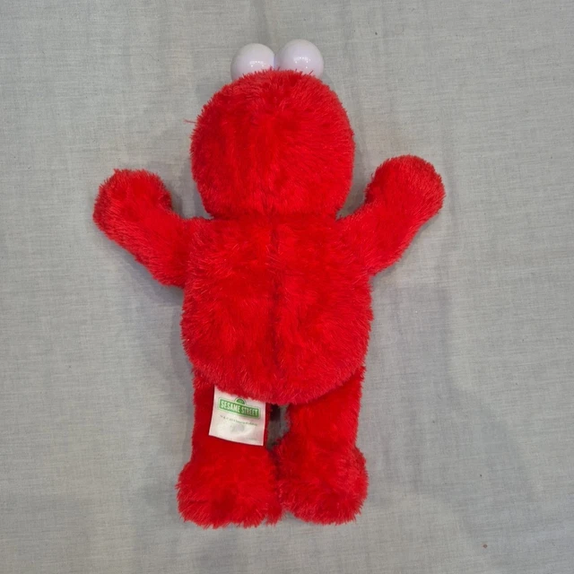 50TH ANNIVERSARY LAUGHING & Shaking Elmo Plush Soft Toy Sesame Street ...
