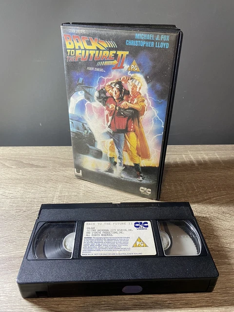 CIC BACK TO Future Part II 2 (1989, PG) Big Box Ex Rental PAL VHS Video ...