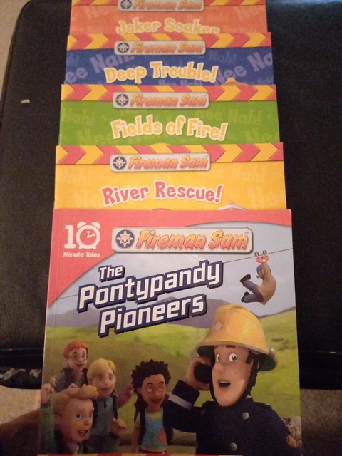 5 X FIREMAN SAM Joker Soaker Deep Trouble Fire River Rescue Pioneers ...
