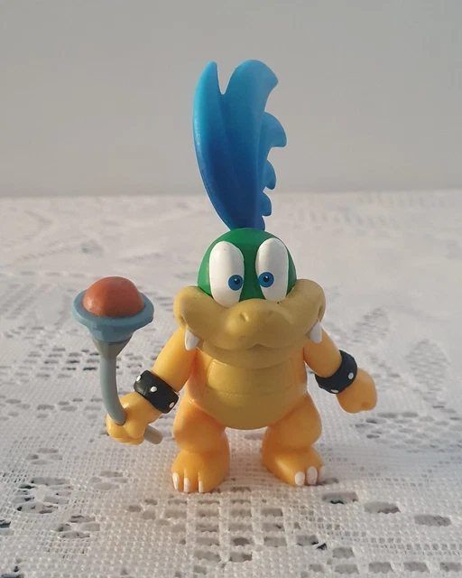 SUPER MARIO ACTION Figure 2.5 Inch Larry Koopa Collectible Loose Toy ...
