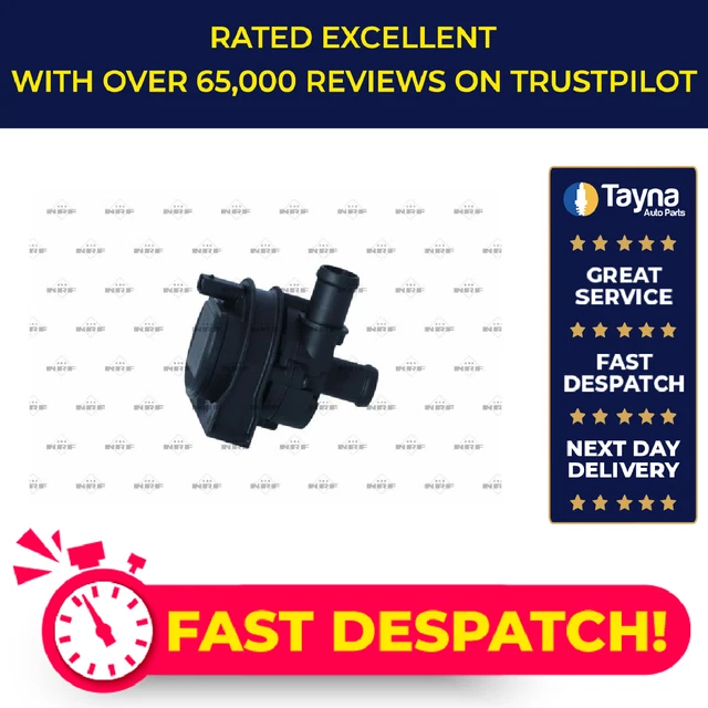 ELECTRIC WATER PUMP fits VW GOLF Mk6, Mk7 Rear 12 to 21 NRF 2Q0965567 ...