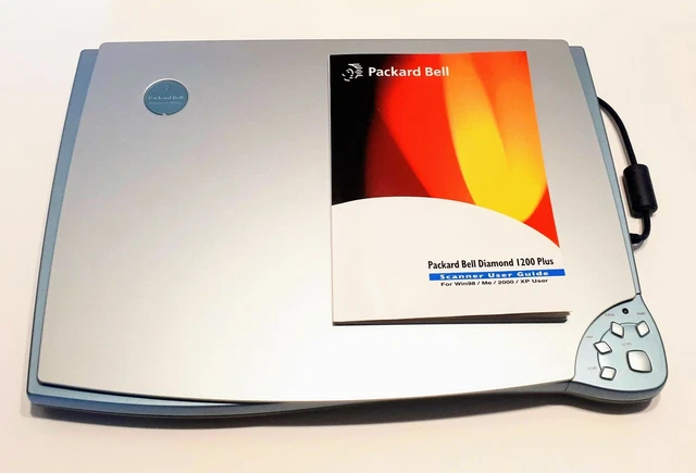 PACKARD BELL DIAMOND 1200 Plus 48 bits scanner USB couleur vraie ...