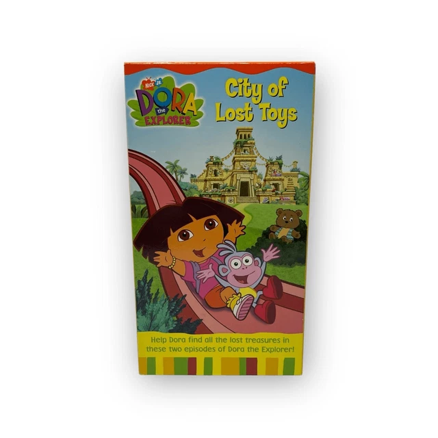 DORA THE EXPLORER City of Lost Toys VHS 2003 Nick Jr. Classic Kids ...