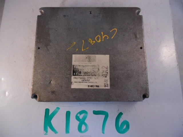 2002 02 TOYOTA Sequoia Computer Brain Engine Control Ecu Ecm Ebx Module ...