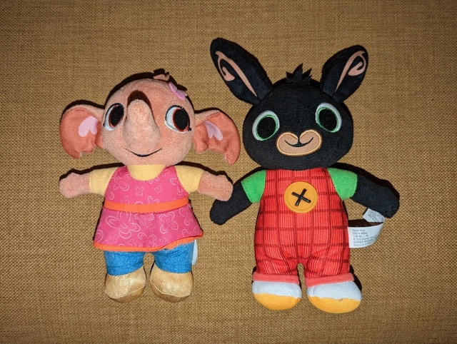 CBEEBIES BING BUNNY And Sula Elephant Soft Plush Toys Bundle £5.50 ...