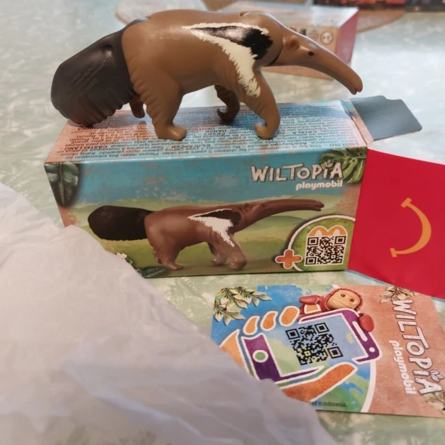 MCDONALD'S HAPPY MEAL 2024 Playmobil Anteater Wiltopia Mcdo Ants £7.08 ...