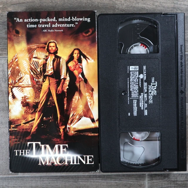 THE TIME MACHINE VHS Movie 2002 Dreamworks Sci-Fi Fantasy Drama Adaptation £8.86 - PicClick UK