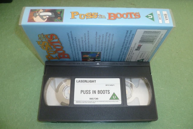 PUSS IN BOOTS (VHS, 2000) £14.99 - PicClick UK