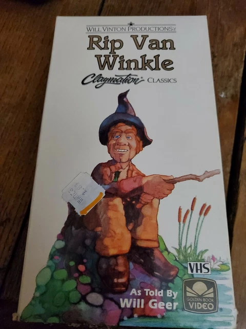 RIP VAN WINKLE - Claymation Classics 1987 VHS Will Vinton Cartoon Clay ...