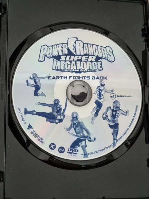 POWER RANGERS SUPER Megaforce Earth Fights Back DVD Region 4 PAL £11.36 ...