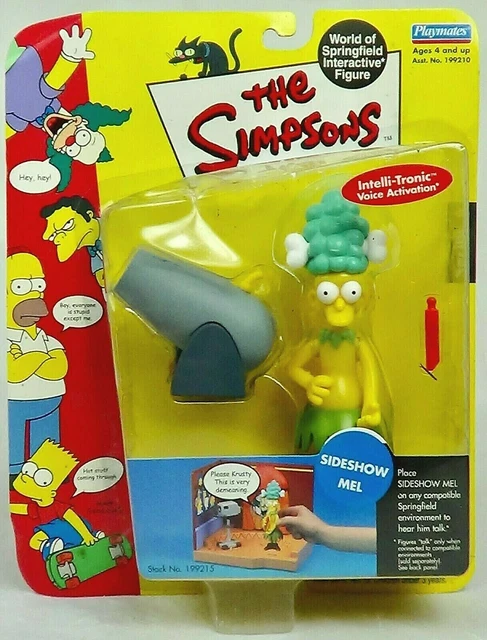 SIMPSONS PLAYMATES SIDESHOW Mel, Interactive World of Springfield ...