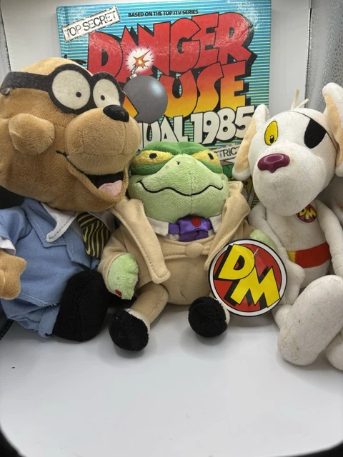 DANGER MOUSE BUNDLE Baron Von Greenback Penfold 1985 Annual Danger ...