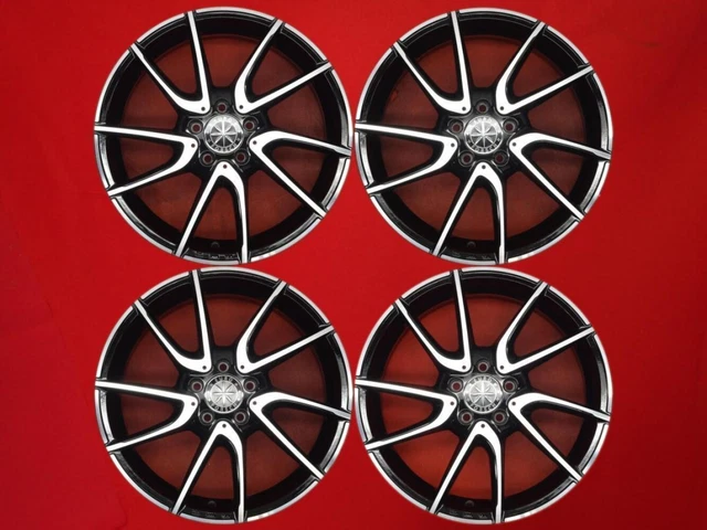 JDM WHEELS EURO FORSCH 18x6.5J 5x112 44 EURO FORSCH Euroform H844 Set4 ...