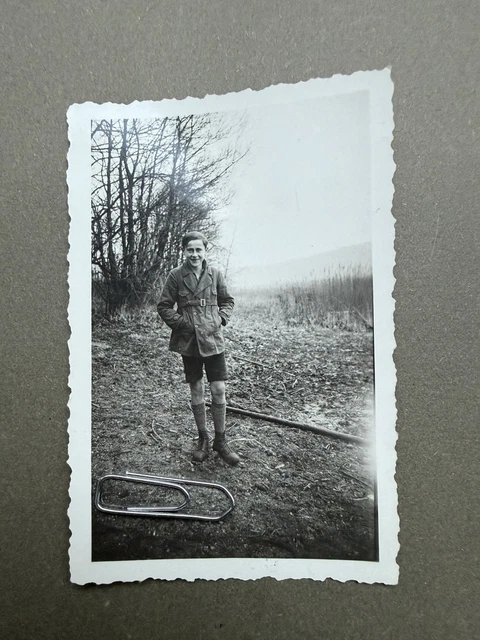 WEHRMACHT PIMPFE BURSCHEN Bursche Arbeiter Helfer Original Foto 2.WK ...