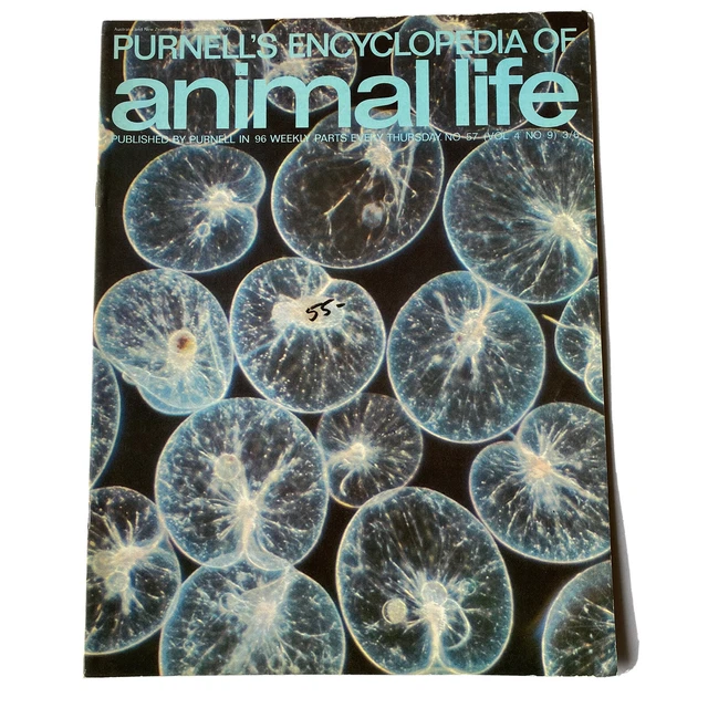 PURNELL’S ENCYCLOPEDIA OF Animal Life Magazine Volume 4 Number 9 Issue ...