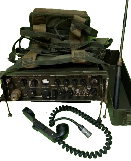 MILITARY BACKPACK FIELD Radio EB11/ERC-61 Vintage brazilian army BDR ...