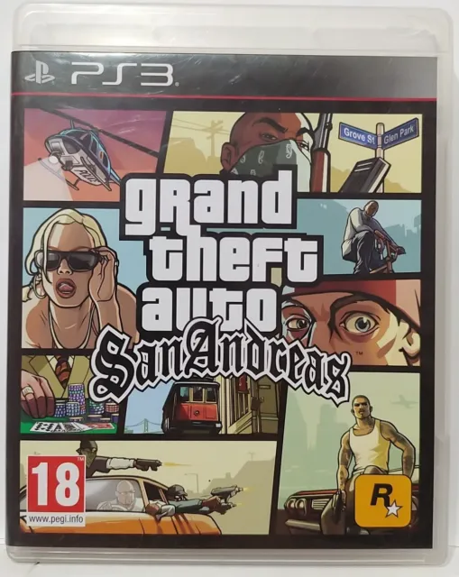 GRAND THEFT AUTO San Andreas. GTA San Andreas. PS3. Fisico. Pal España ...
