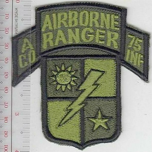 US ARMY RANGER Vietnam LRRP RECON 1st Infantry Division 75th Infantry ...