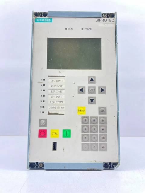SIEMENS SIPROTEC 7SJ66 Multifunction Protection Relay £708.09 - PicClick UK