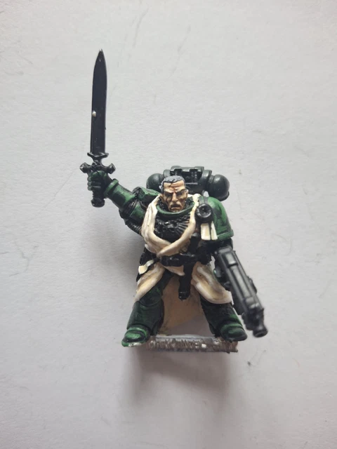 WARHAMMER 40K SPACE Marine Dark Angels Sergeant - Metal £8.00 - PicClick UK