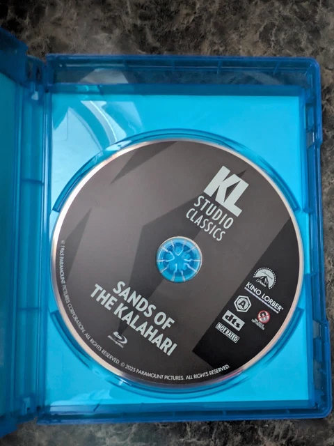 SANDS OF THE Kalahari (Blu-ray, 1965) Stuart Whitman Stanley Baker Kino ...