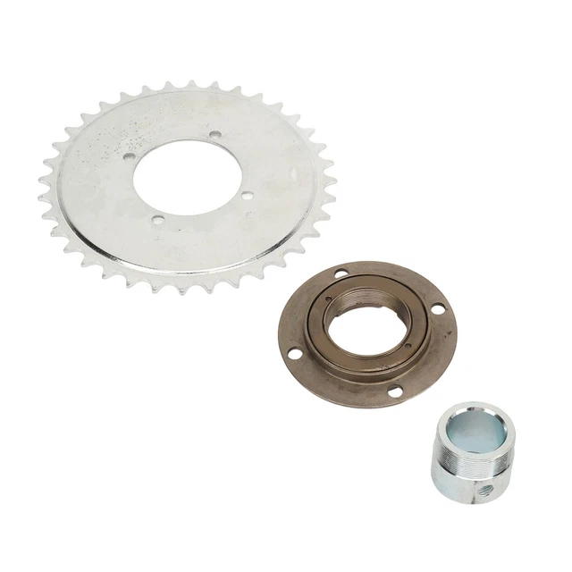 410 SPROCKET TOOTHLESS Flywheel Kit With Silver Adapter Steel Light ...