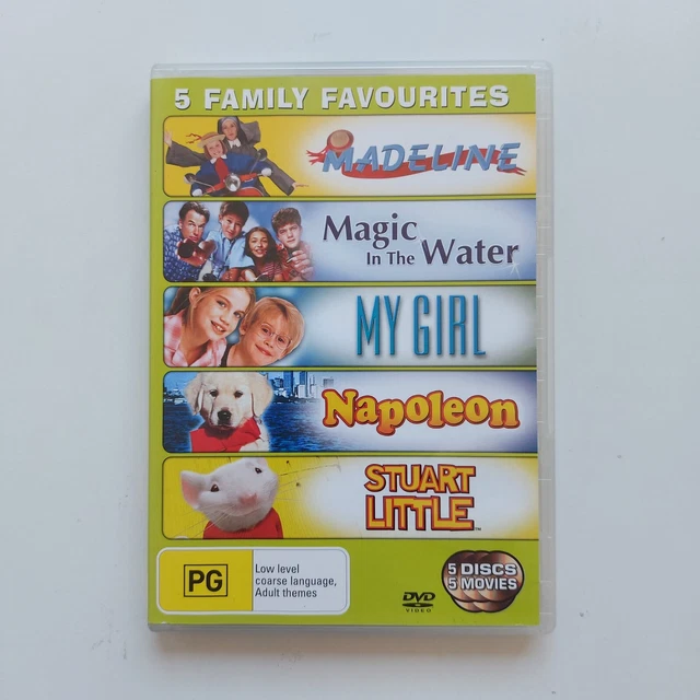 MY GIRL/NAPOLEON/MADELINE/STUART LITTLE/MAGIC in The Water DVD Region 4 ...