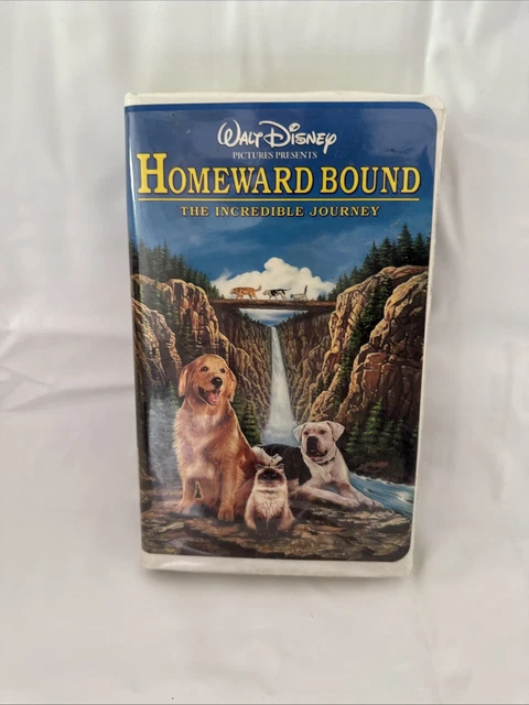 WALT DISNEY FAMILY Film Collection: Homeward Bound- (Vhs) (Clamshell ...