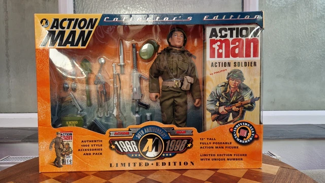 VINTAGE ACTION MAN 30th Anniversary Limited Edition Figure 1996 Sealed ...