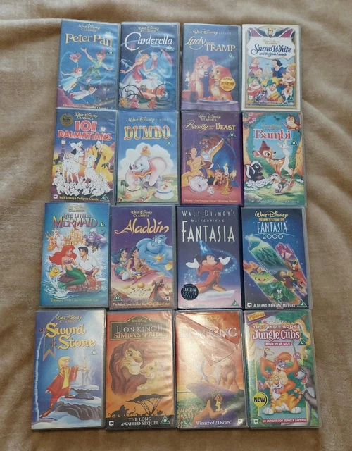 DISNEY VHS BUNDLE Children's Family In Good Condition Job Lot Bundle X ...