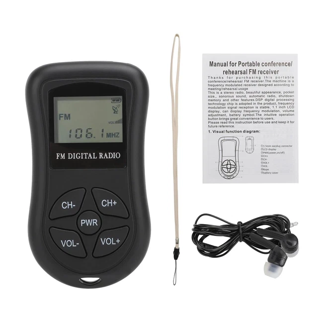 60-108 MHZ DIGITAL FM Radio Adopted DSP digital processing technology ...