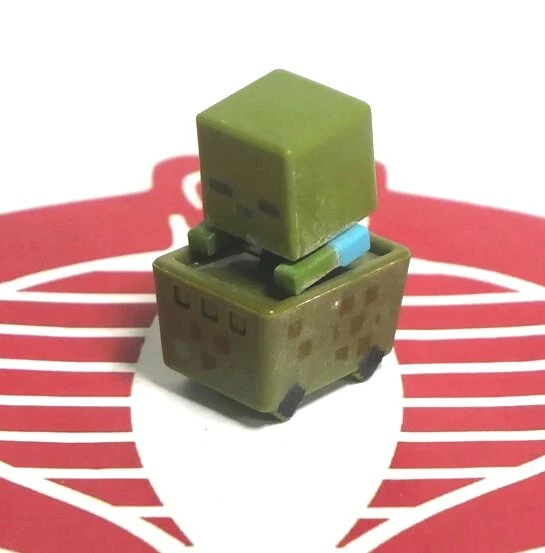 MATTEL MINECRAFT MINI Figure Mystery Blind Box Zombie In Rolling ...
