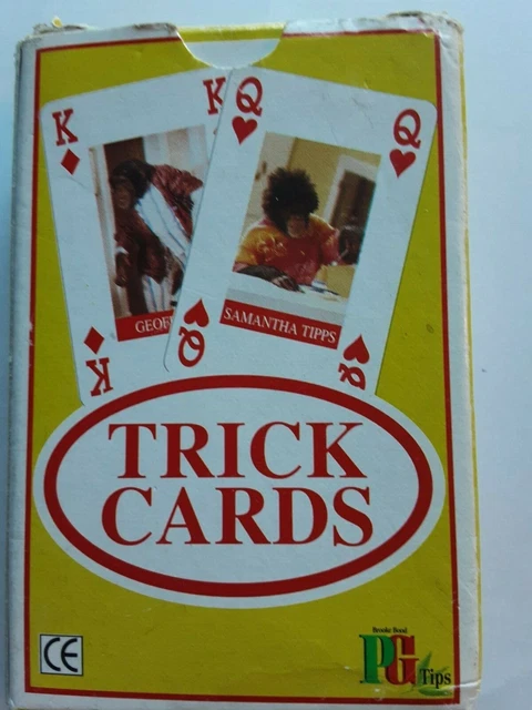 VINTAGE PG TIPS Tipps Family Trick Playing Cards Chimps £3.00 - PicClick UK