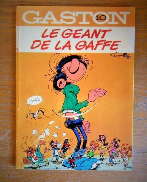 E.O. DOS ROND 1972 Gaston Lagaffe N°10 " Le géant de la Gaffe" de ...